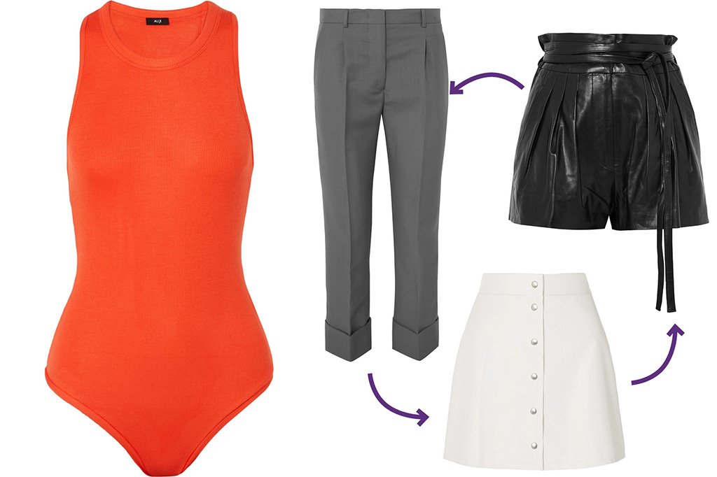 Como usar body laranja: veja 3 opções de looks com saia, calça e ...