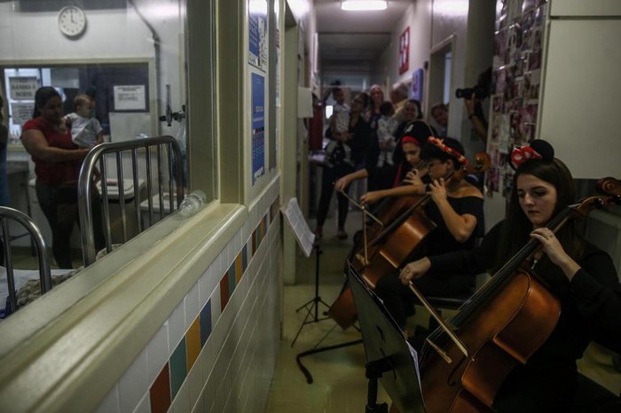 Alunos da Ospa levam música a hospital infantil de Porto Alegre | GZH