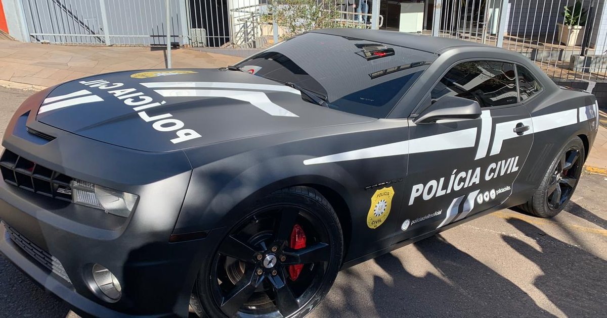 Camaro de R$ 130 mil começa a ser usado pela Polícia Civil em operações ...