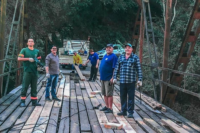 Força-tarefa conclui reparo na Ponte do Raposo, no interior de Caxias ...