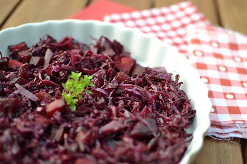 Repolho roxo alemão em apenas três passos | Destemperados