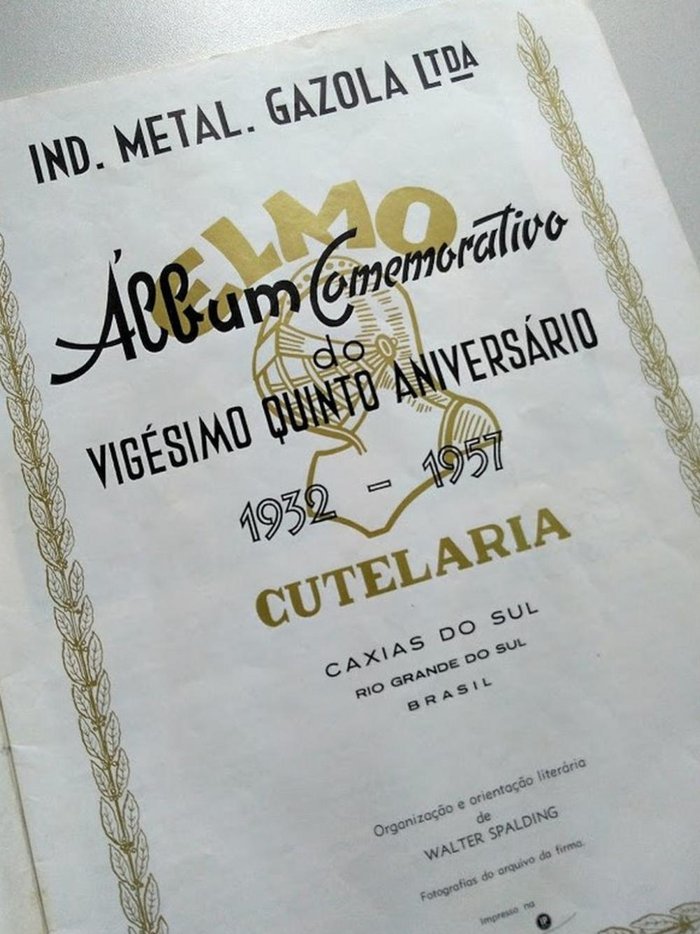 Gazola: fundação em 1932, jubileu de prata em 1957 | Pioneiro